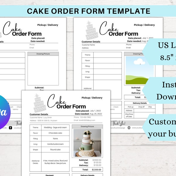 Custom Order Contract Template - Etsy