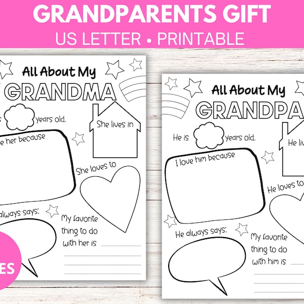 Grandparents Day Printable - Etsy