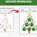 Christmas Tree Handprint Craft, Winter Handprint Art, Printable ...