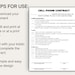 Editable Teen/kids Phone Contract, Cell Phone Contract Template, Cell ...