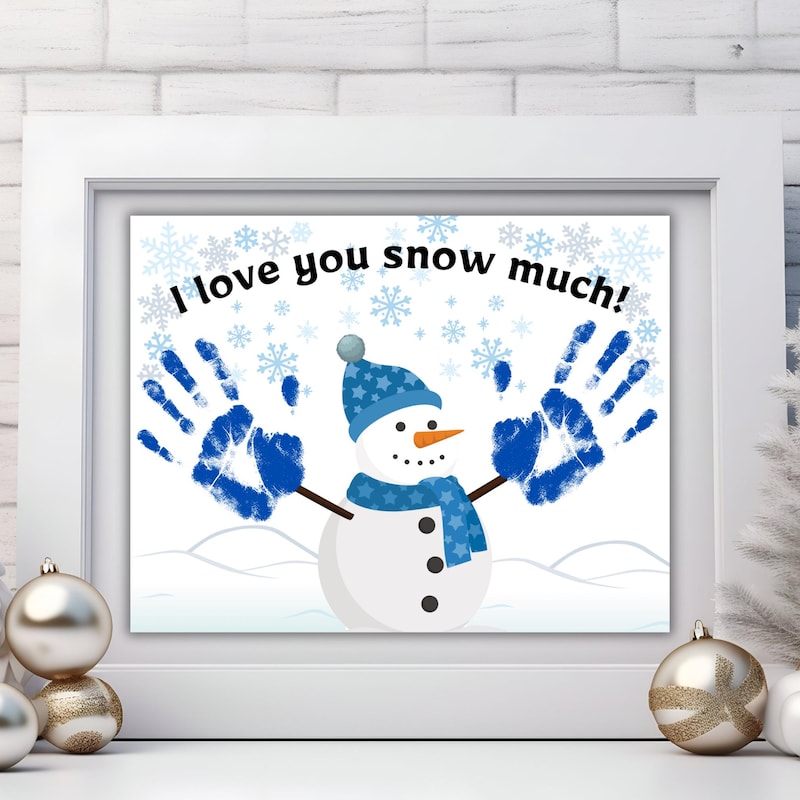 I Love You Snow Much - Etsy