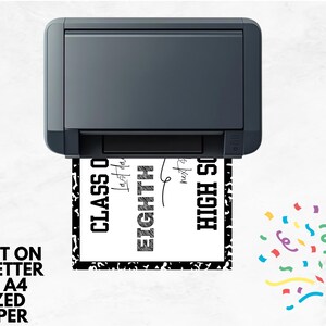 Last Day of 8th Grade Sign Printable, Class of 2029, End of School Year ...