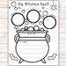 Kids Halloween Activity Printable, Homeschool Halloween Coloring Page ...