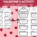Things I Love Kids Printable Activity, Valentine's Activity for Kids ...