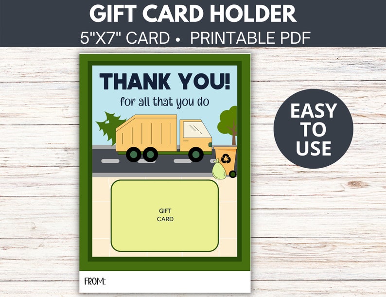 Christmas Gift for Trash Man, Trash Collector Appreciation, Trash Truck ...