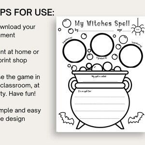 Kids Halloween Activity Printable, Homeschool Halloween Coloring Page ...