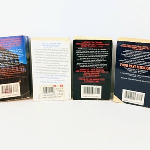 Stephen King Book Lot Set of 4: 1990s Horror Fiction Signet - Etsy