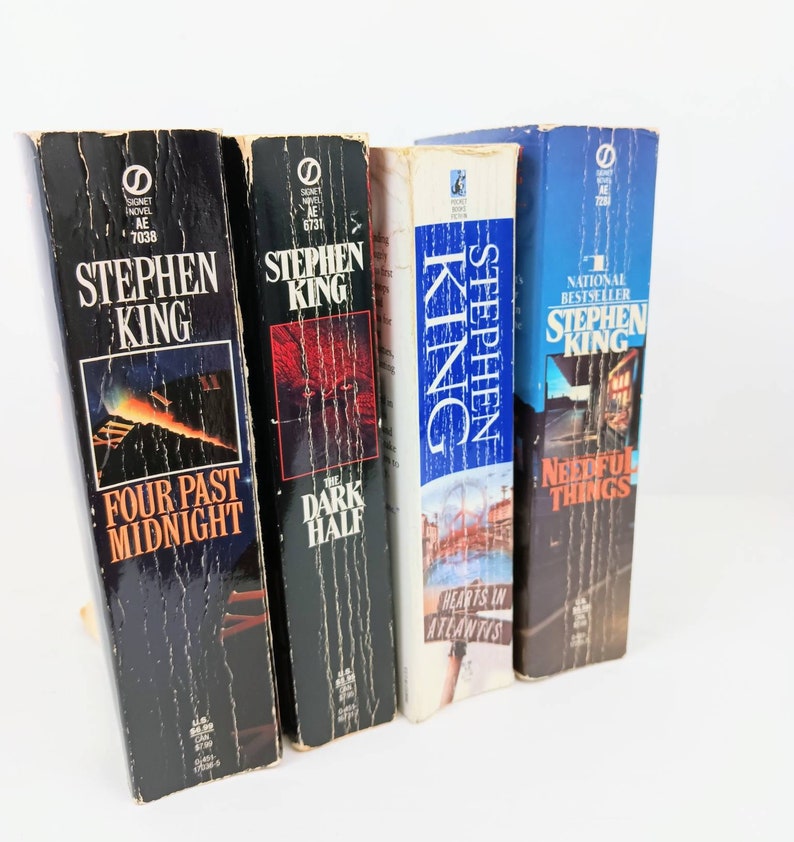 Stephen King Book Lot Set of 4: 1990s Horror Fiction Signet - Etsy