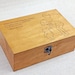 Custom Quote Wooden Box, Custom Poem on Box, Memory Box, Engraved Quote ...
