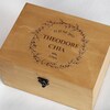Custom Quote Wooden Box, Custom Poem on Box, Memory Box, Engraved Quote ...