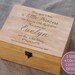 Custom Quote Wooden Box, Memory Box, Engraved Bible Verse Box, Custom ...