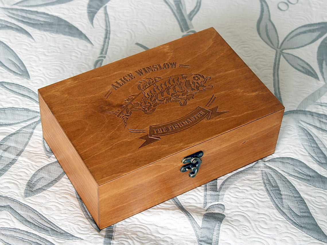 Personalized Wooden Box Мemory Box Custom Engraved Box - Etsy