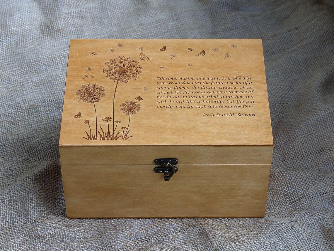 Personalized Keepsake Box With Favorite Verse on It - Etsy