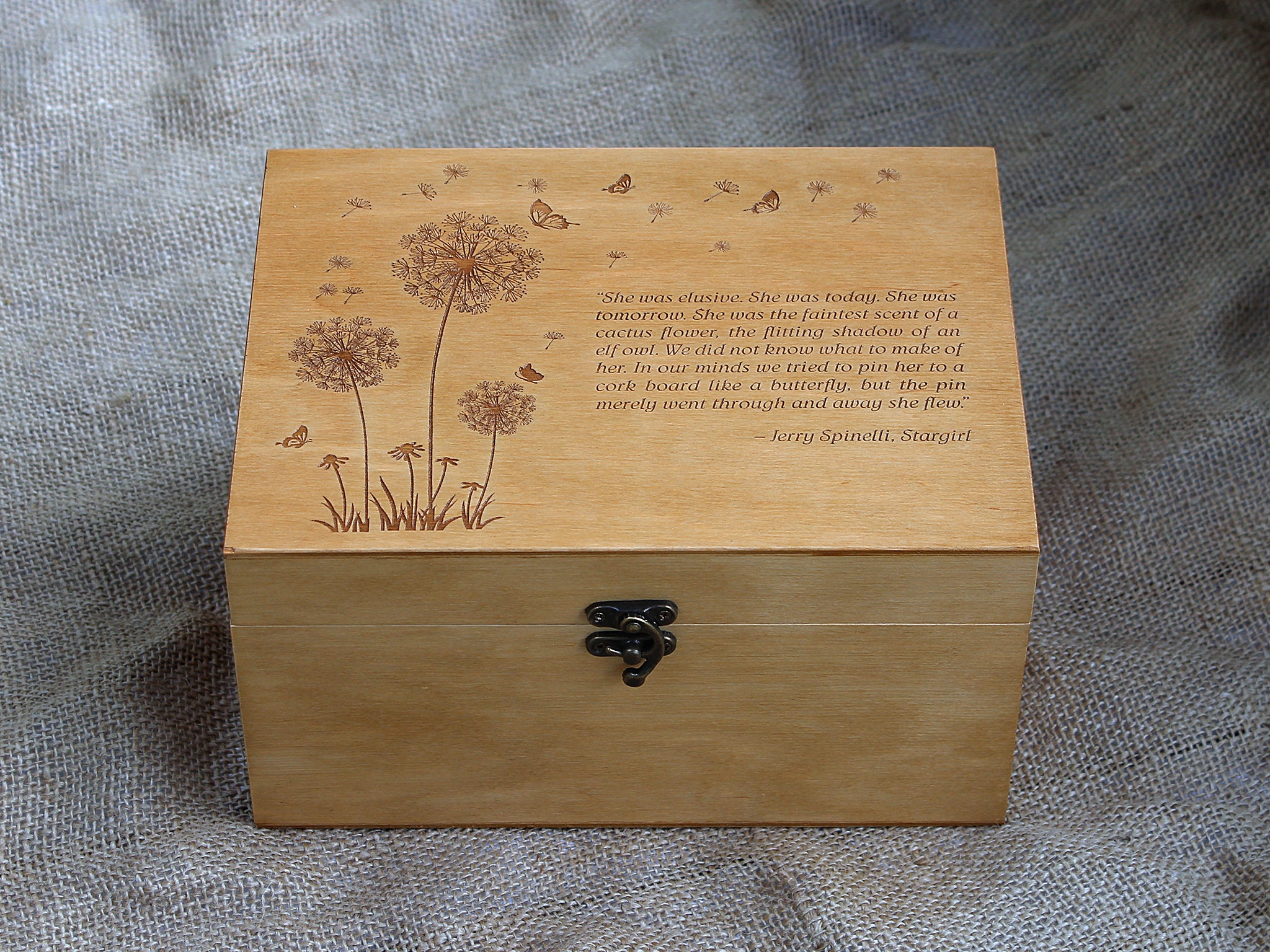 Personalized Keepsake Box With Favorite Verse on It - Etsy