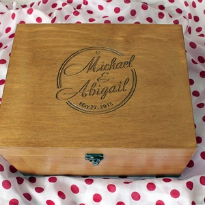 Name Box, Personalized Keepsake Box, Custom Name Memory Box ...