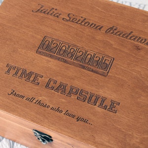 Time Capsule, Baby Time Capsule Box, Personalized Baby Memory Box ...