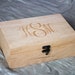 Monogram Wood Box, Monogram Jewelry Box, Personalized Jewelry Box, Gift ...
