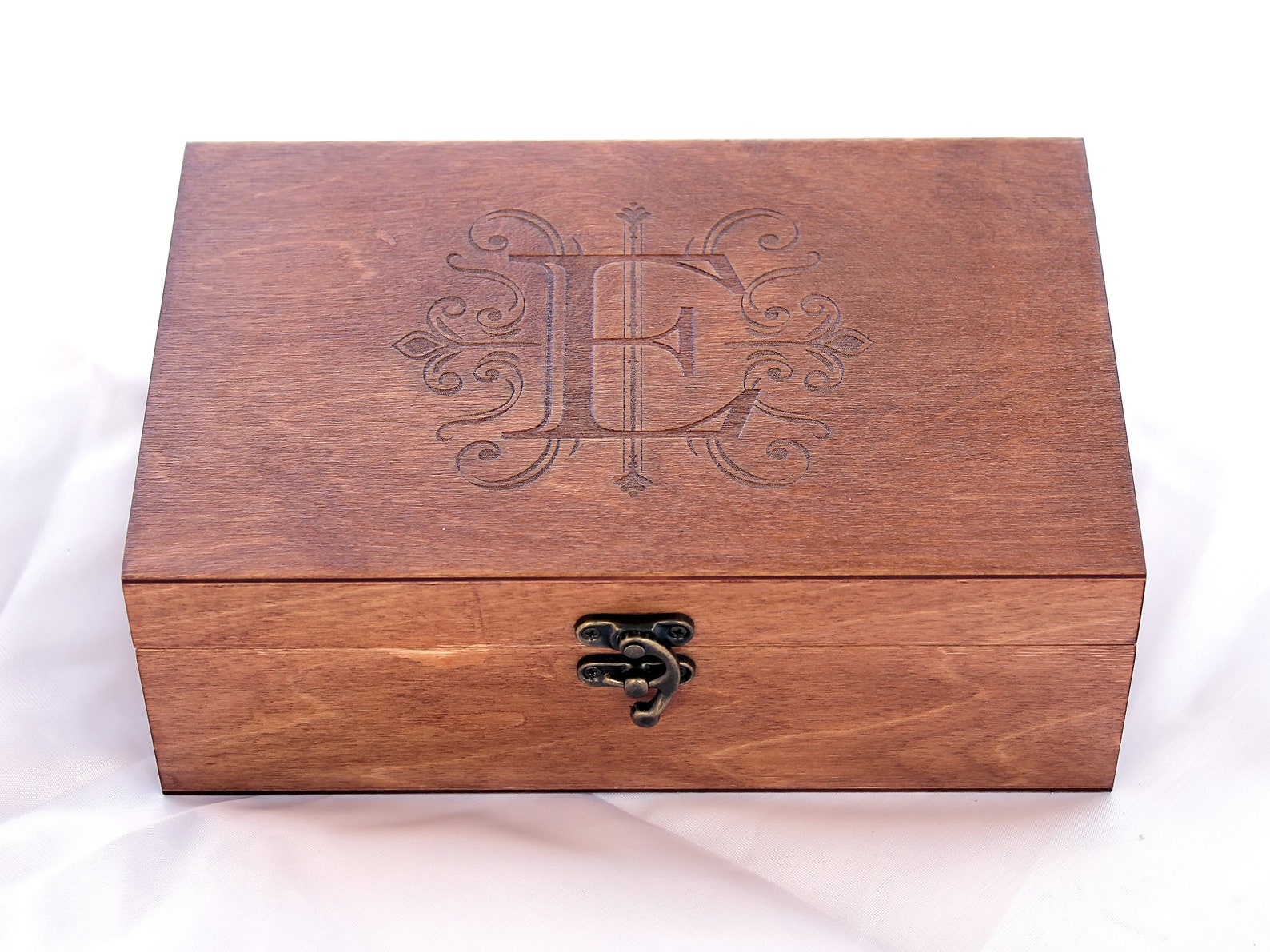 Personalized Monogram Box Monogrammed Wooden Box Monogram - Etsy