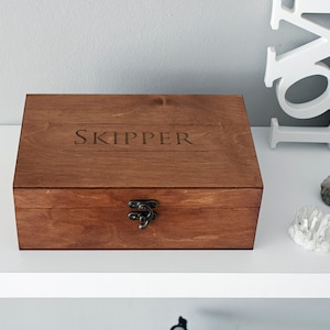 Personalized Wooden Box With Engraved Name, Custom Keepsake Box ...