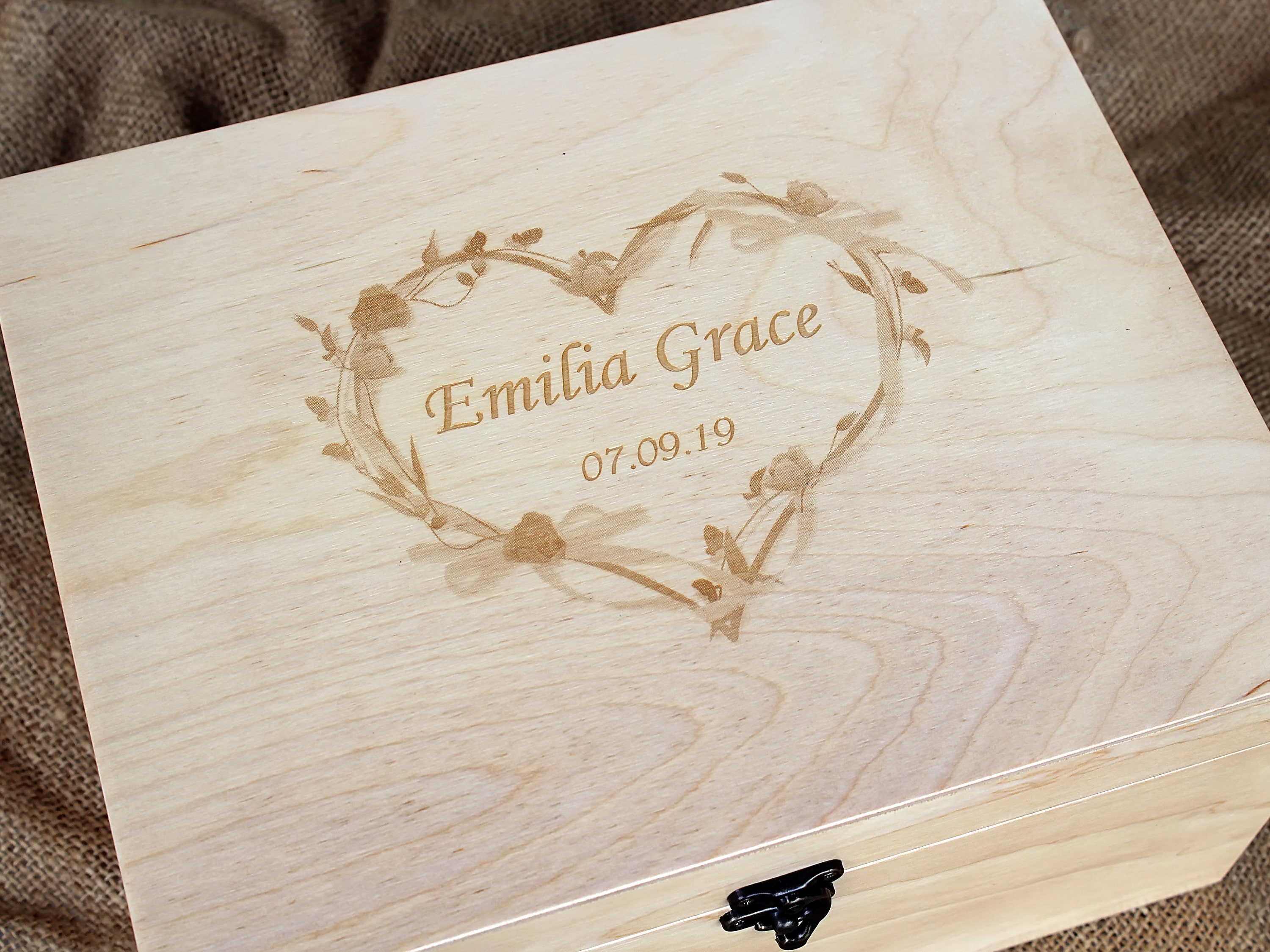 Personalized Keepsake Box Custom Memory Box Personalized | Etsy