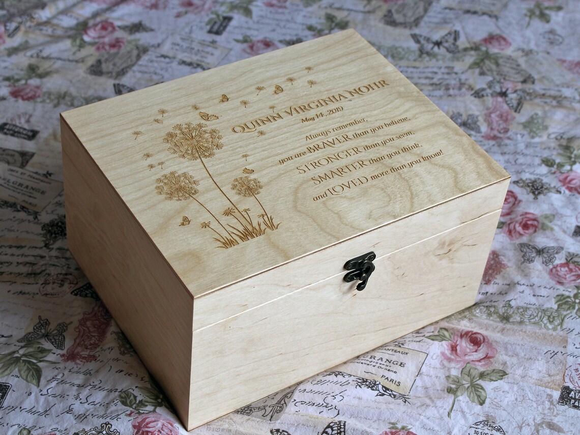 Personalized Wooden Box With Winnie the Pooh Verse Keepsake - Etsy