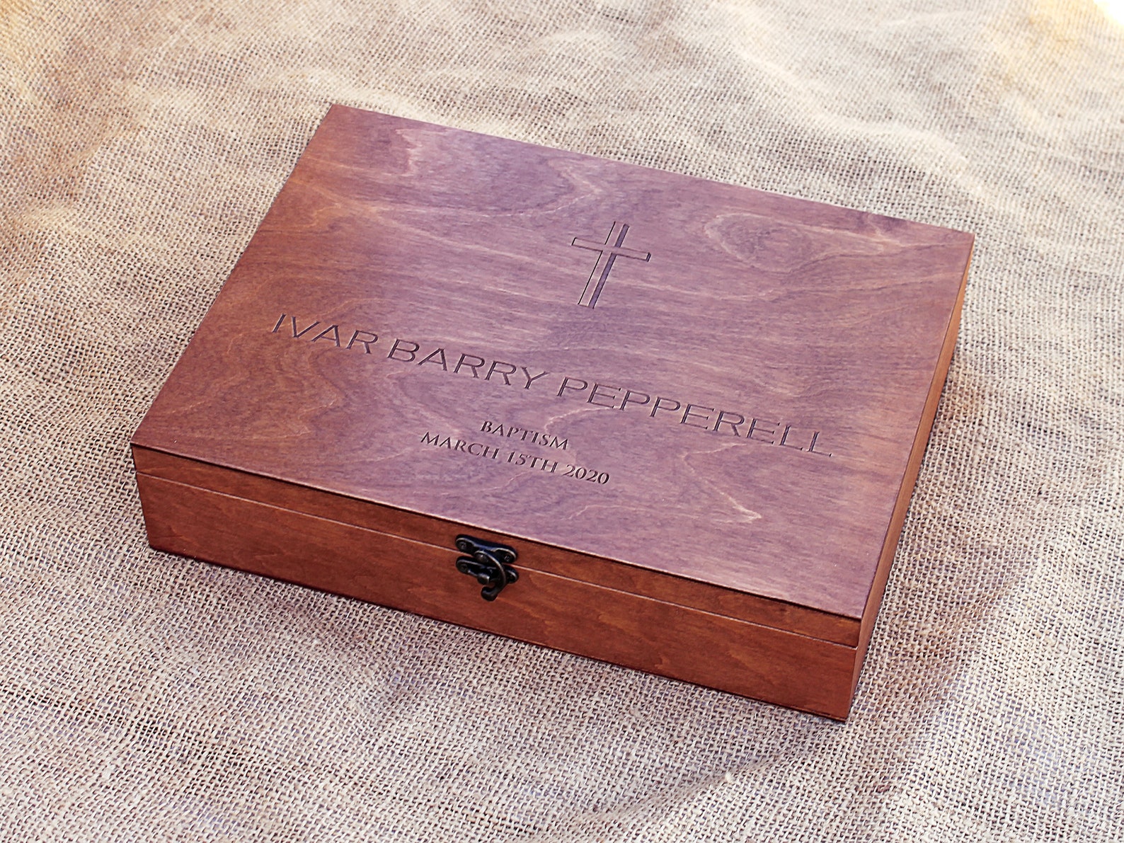 Personalized Baptism Memory Box Baptism Gift Keepsake Box - Etsy