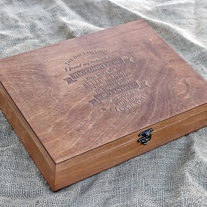 Personalized Memory Box, Memento, Custom Memory Box, Custom Memory Box ...