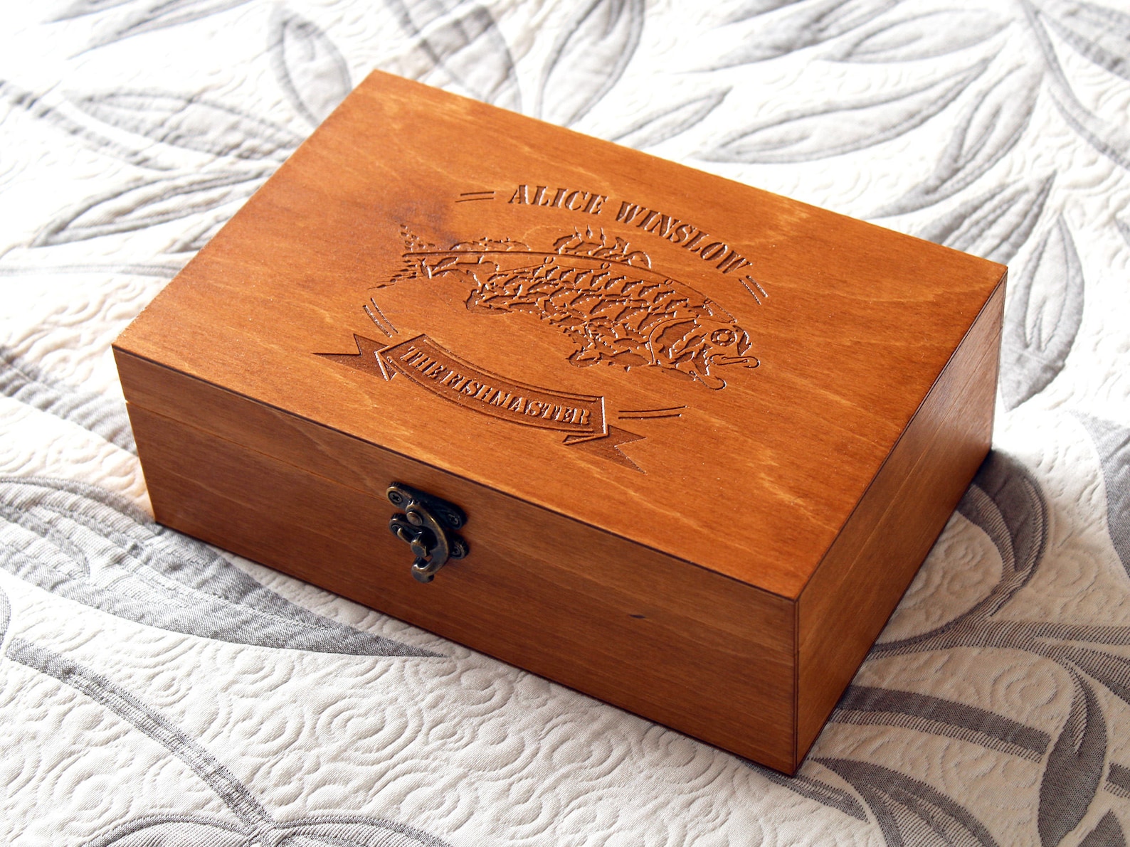 Personalized Wooden Box Мemory Box Custom Engraved Box - Etsy