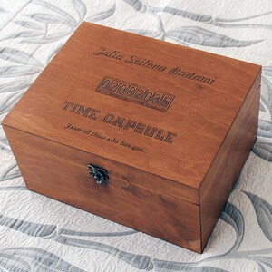 Time Capsule, Baby Time Capsule Box, Personalized Baby Memory Box ...