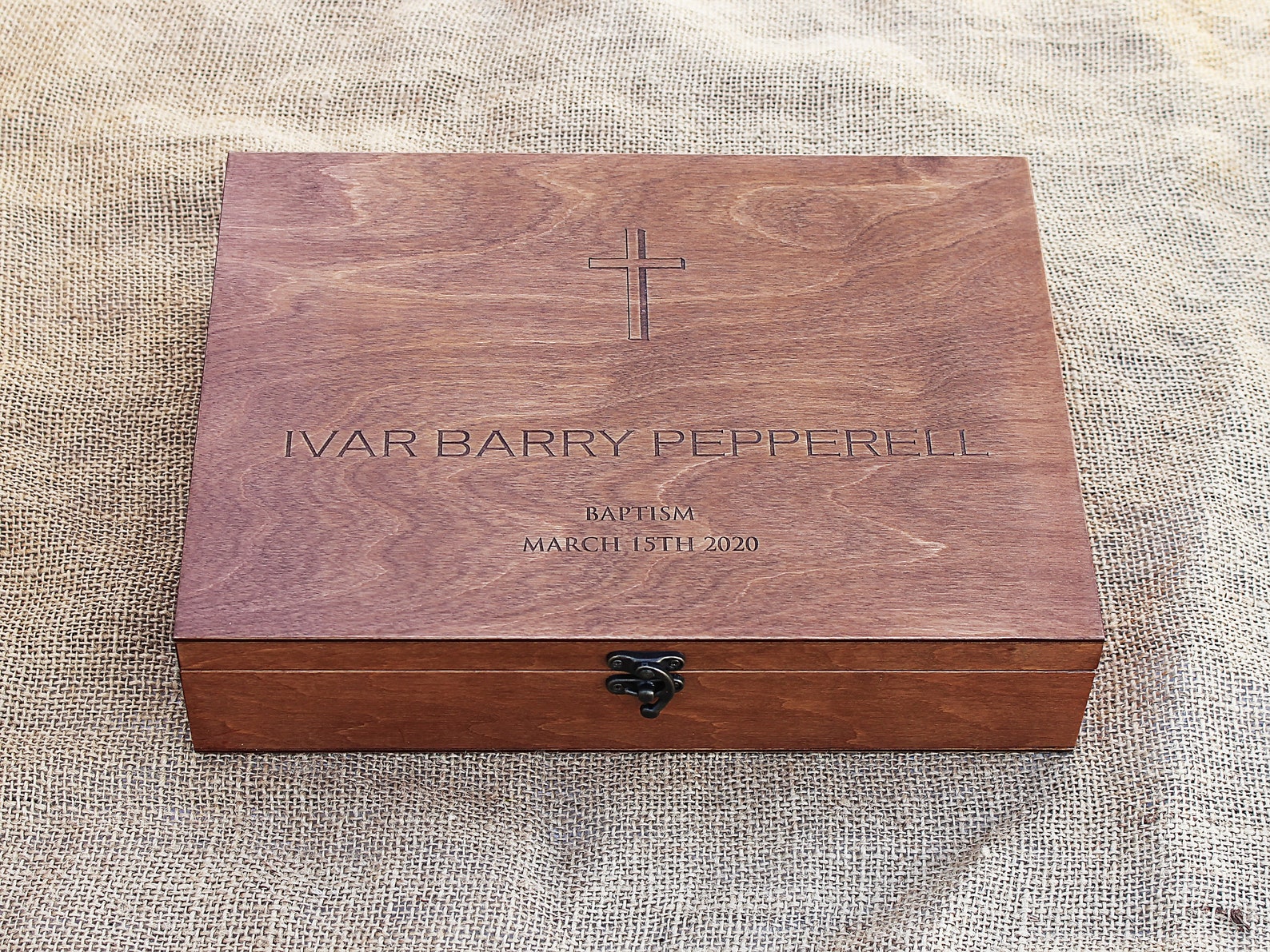 Personalized Baptism Memory Box Baptism Gift Keepsake Box - Etsy