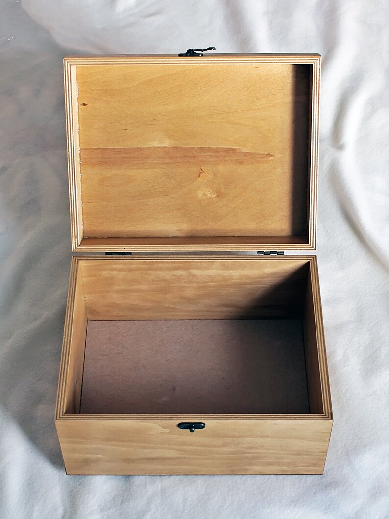 Personalized Keepsake Wood Box Custom Baby Memory Box First - Etsy