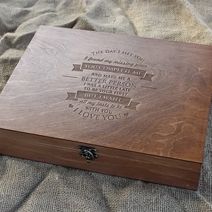 Personalized Memory Box, Memento, Custom Memory Box, Custom Memory Box ...