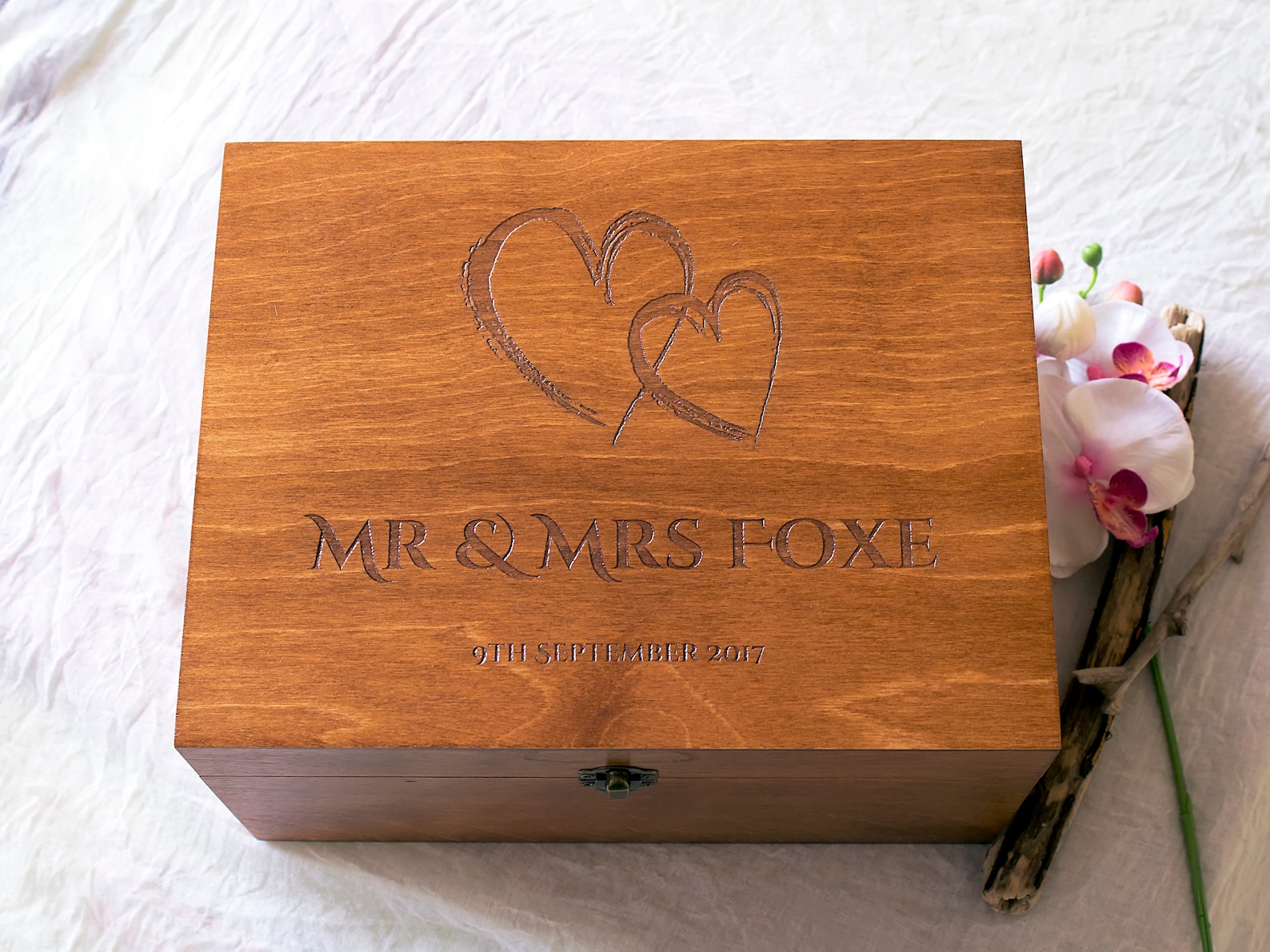 Wedding Memory Box, Personalized Wedding Box, Wedding Memento Box ...