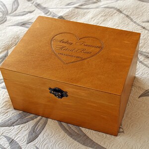 Name Box, Personalized Keepsake Box, Custom Name Memory Box ...