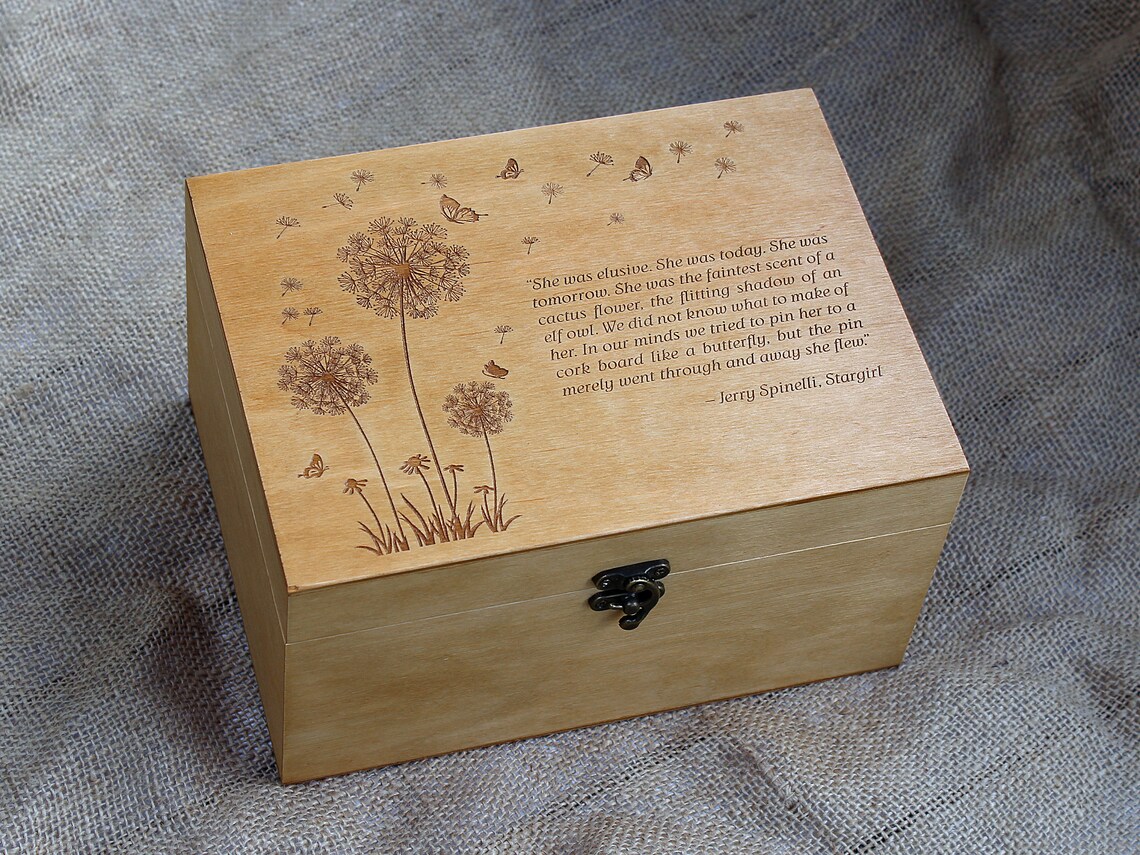 Personalized Keepsake Box With Favorite Verse on It - Etsy