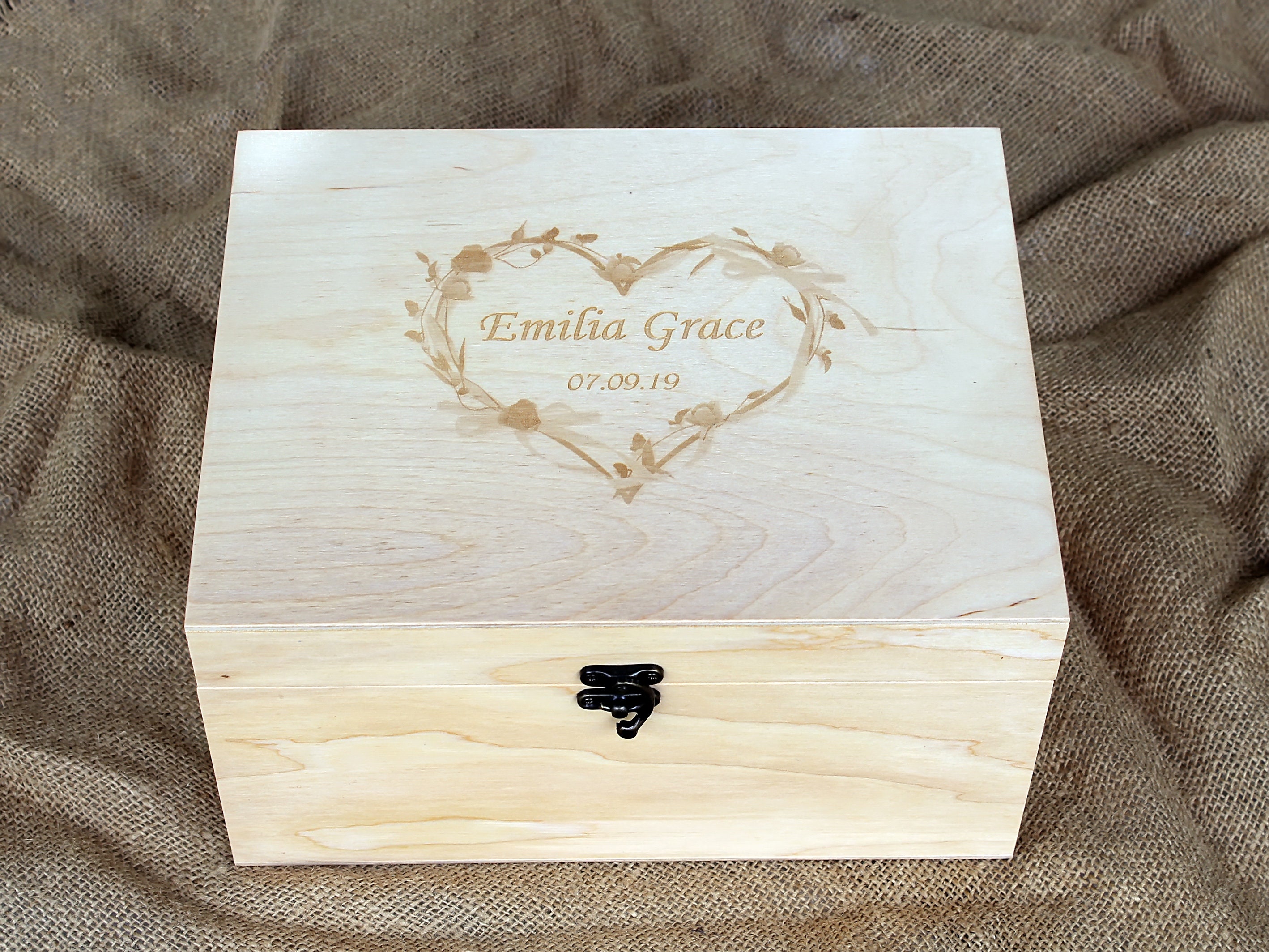 Personalized Keepsake Box Custom Memory Box Personalized | Etsy
