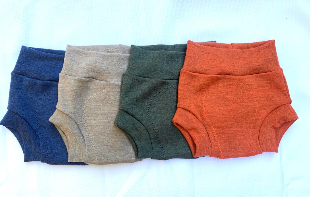Merino Wool Soaker, UNISEX Wool Diapers, Wool Nappies, Wool Diaper ...