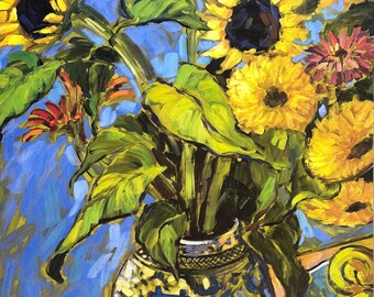 L'heure Du the by Jae Dougall - Rare Art Print - 24 X 24 In. - FREE ...