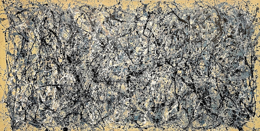 One: Number 31 1950 by Jackson Pollock RARE Art Print - Etsy