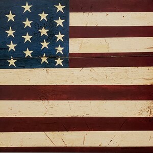 COLONIAL FLAG by Warren Kimble - Etsy