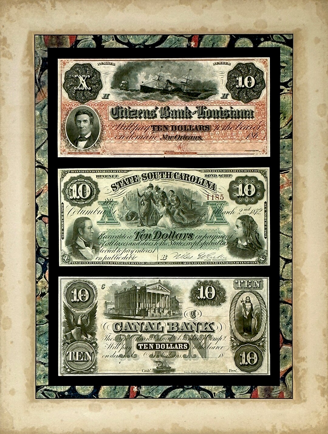 Show Me the Money!! Vintage Currency Notes # 4 - Etsy