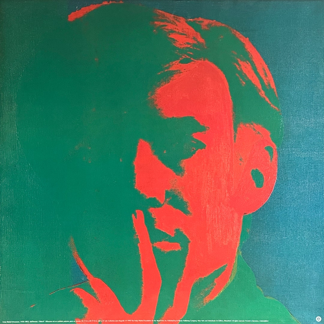 Self-portrait, 1966-67 by Andy Warhol - A Classic Art Print From the ...