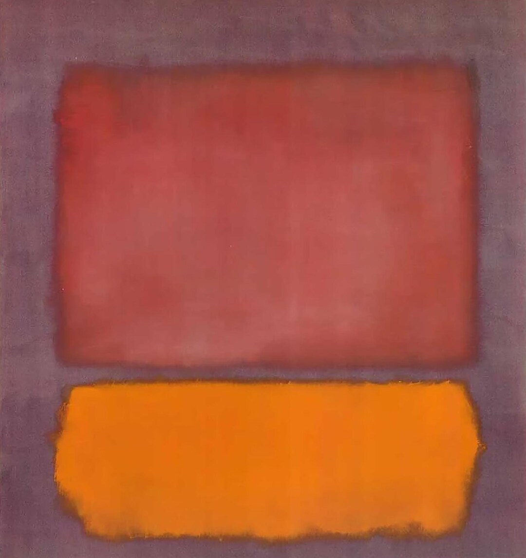 Untitled, 1962 by Mark Rothko - Rare Oversize Fine Art Print - 37 X 39 ...