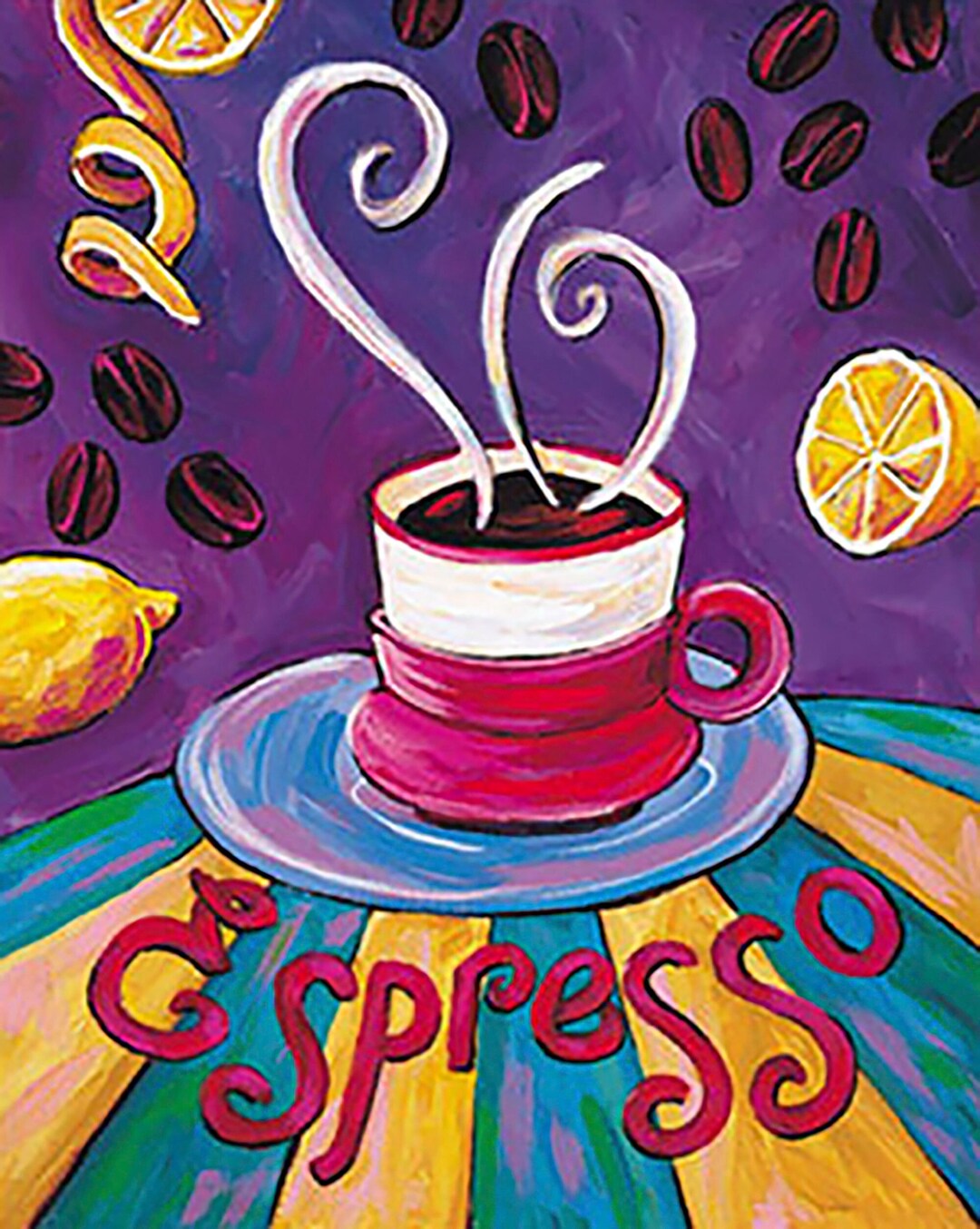 Espresso by Rhonda Ahrens Art Print 16 X 20 In, FREE SHIPPING - Etsy
