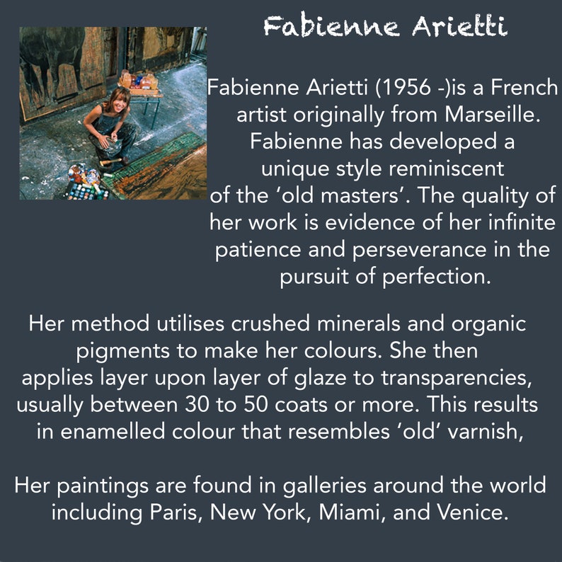 Tiger by Fabienne Arietti - Rare Art Print - 14 X 23 In, - FREE ...