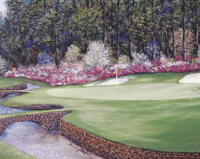 The 12th Hole of the Masters, Augusta National Golf Course, the Masters ...