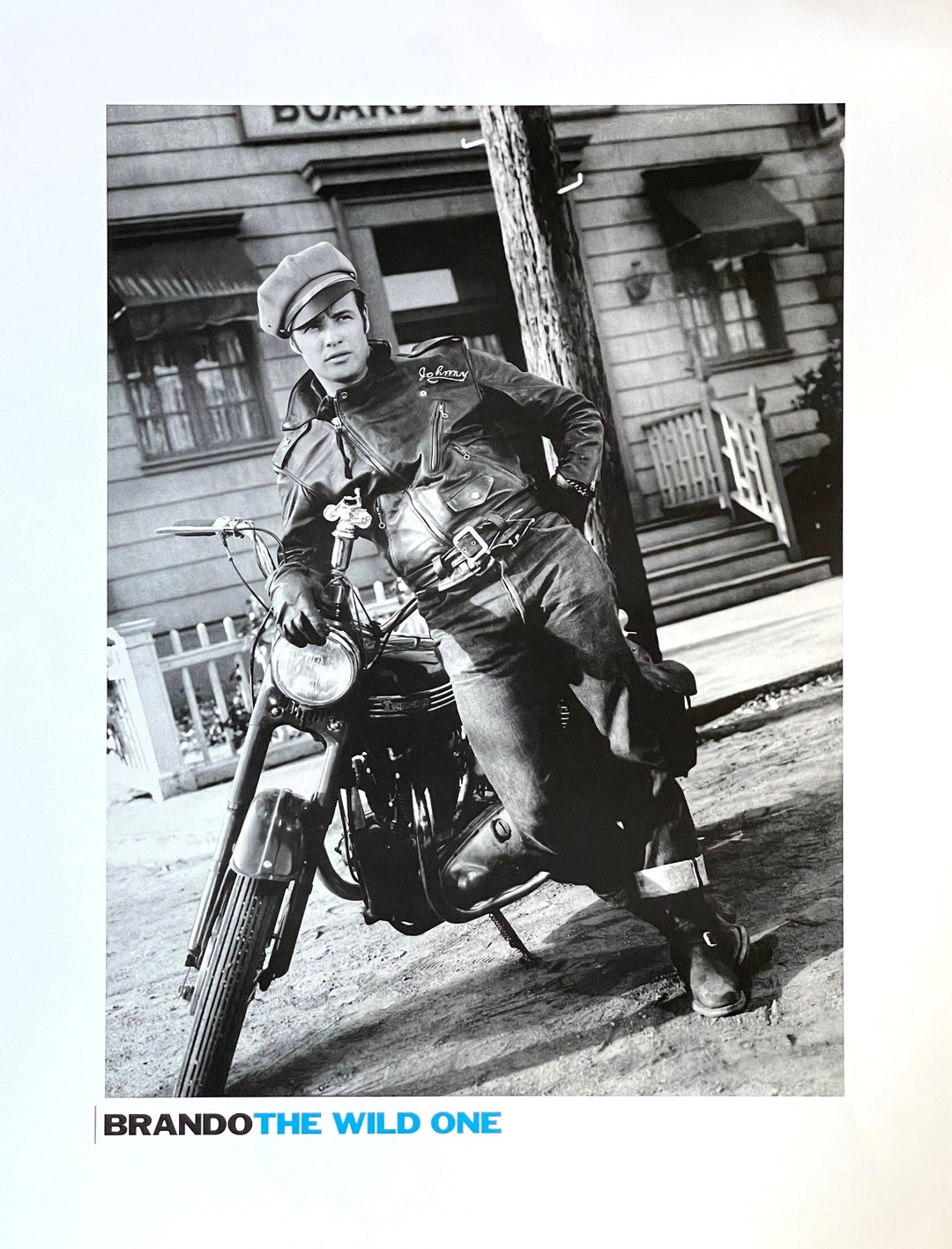 BRANDO - the Wild One - Rare Art Print - Etsy