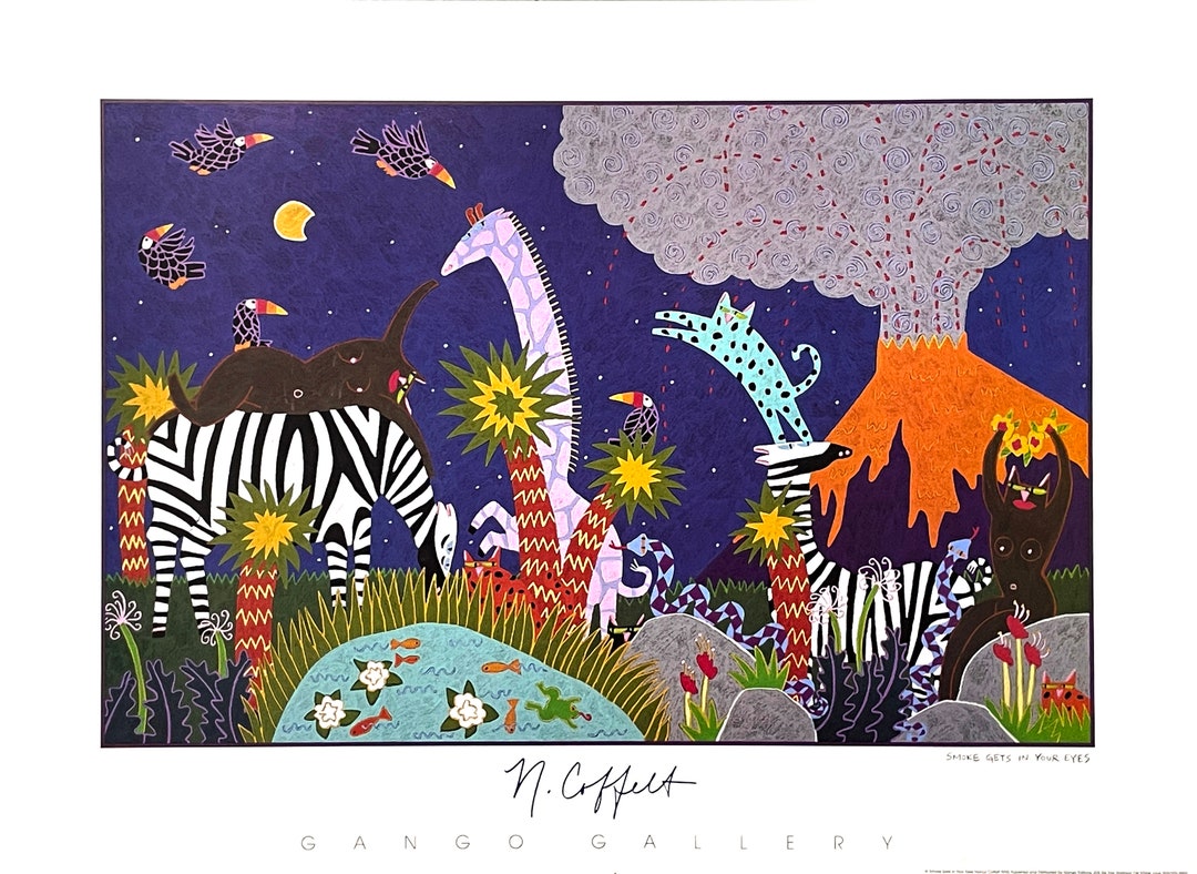 Smoke Gets in Your Eyes by Nancy Coffelt - Etsy