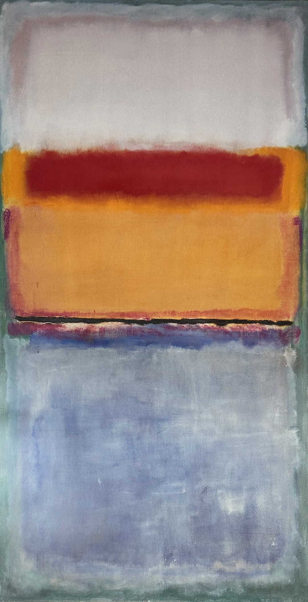 No. 10, 1952 by Mark Rothko - Rare, Oversize Fine Art Print - FREE ...