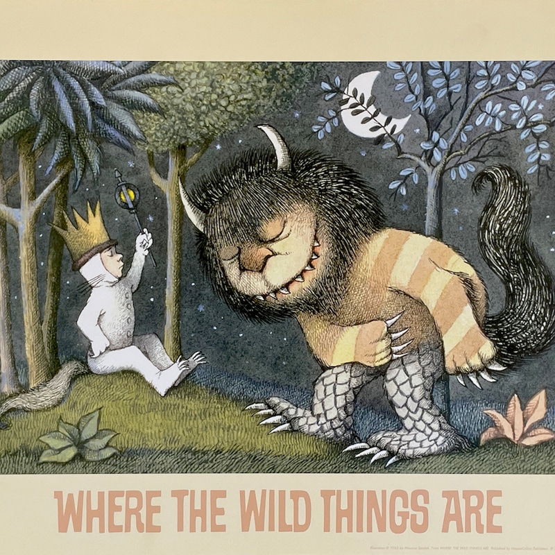Wild Things Print - Etsy